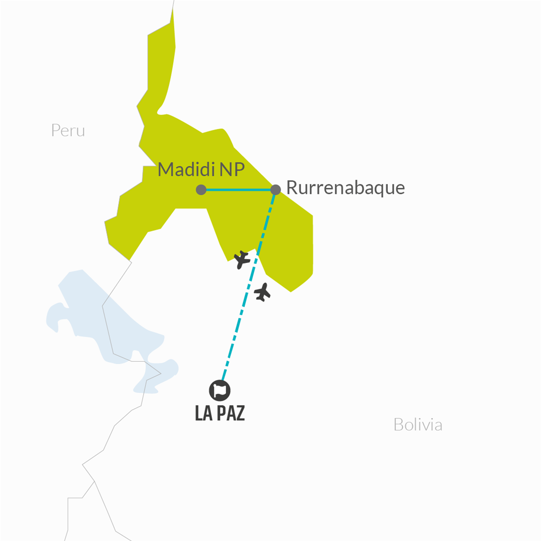 Madidi Amazon Rainforest Air-Expedition 3D/2N