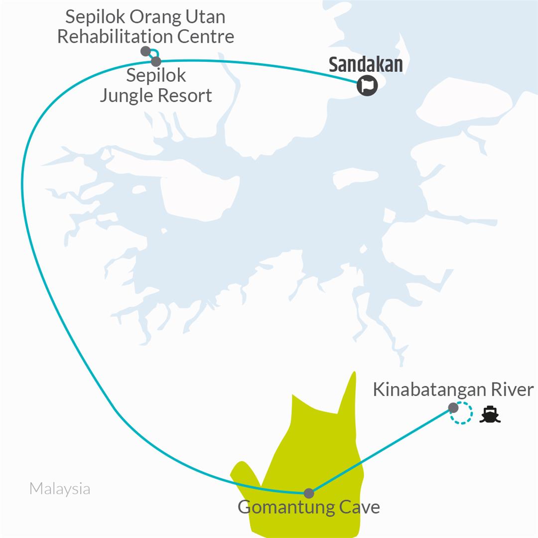Sandakan Orangutan Experience 4D/3N